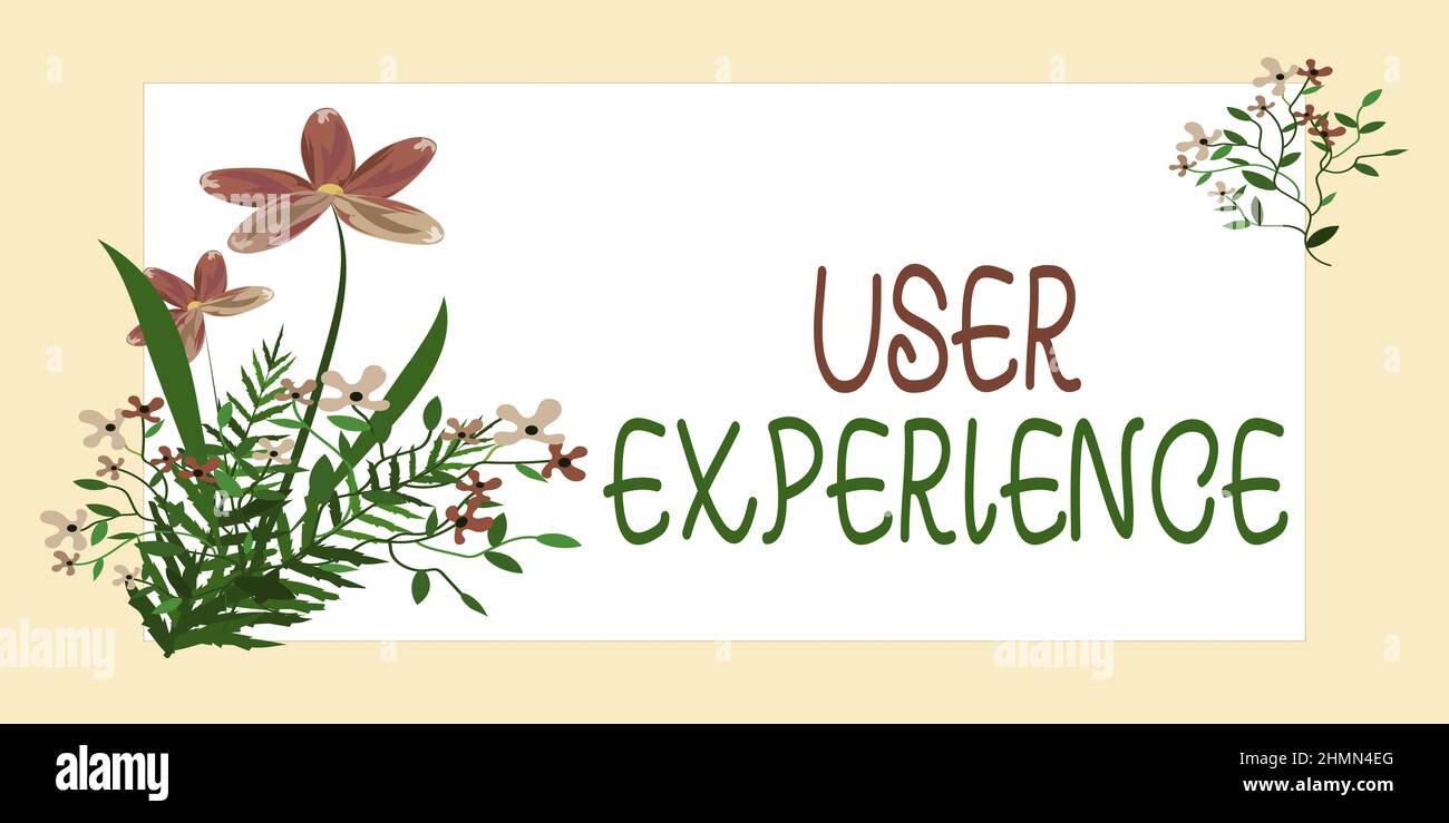 Writing displaying text User Experience. Concept meaning using website ...