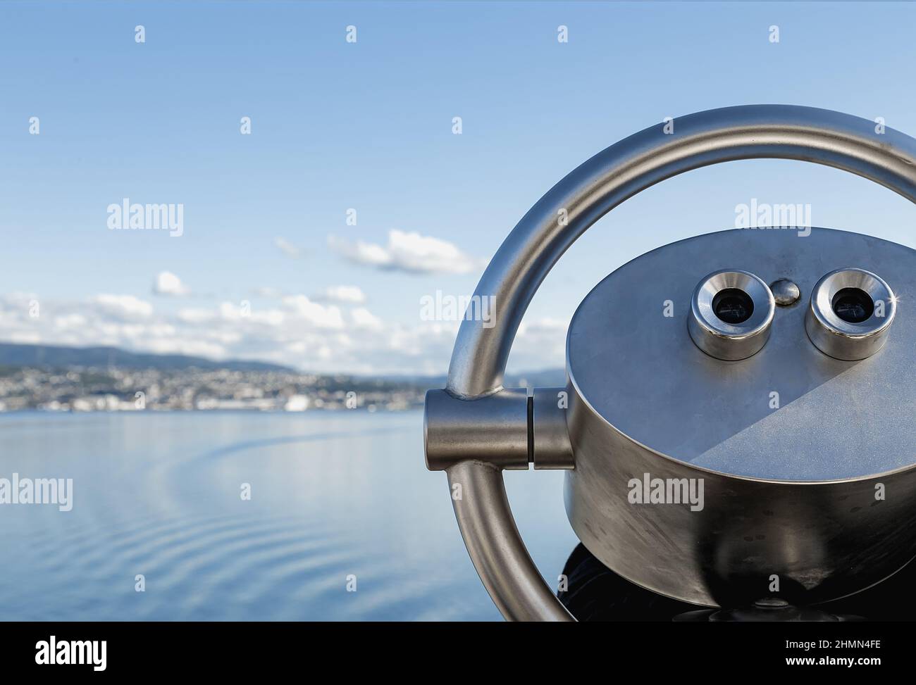 close-up of binoculars on a ship Stock Photo - Alamy