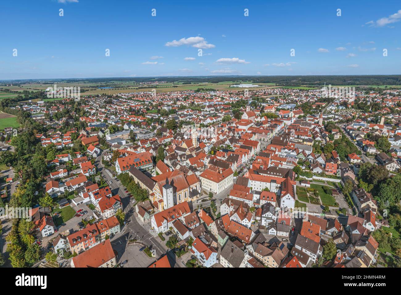 Town hall in mindelheim hi-res stock photography and images - Alamy