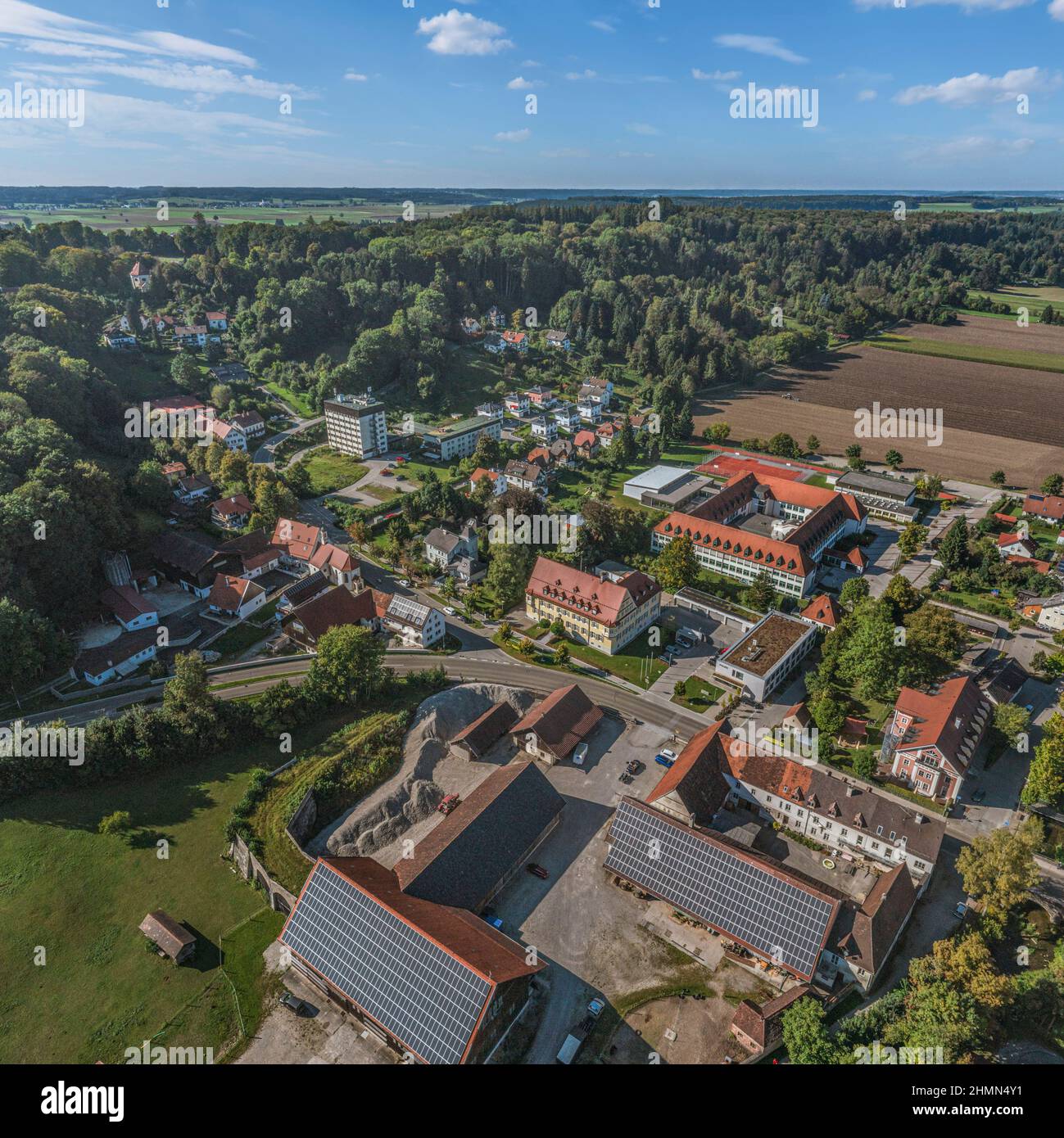 Town hall in mindelheim hi-res stock photography and images - Alamy