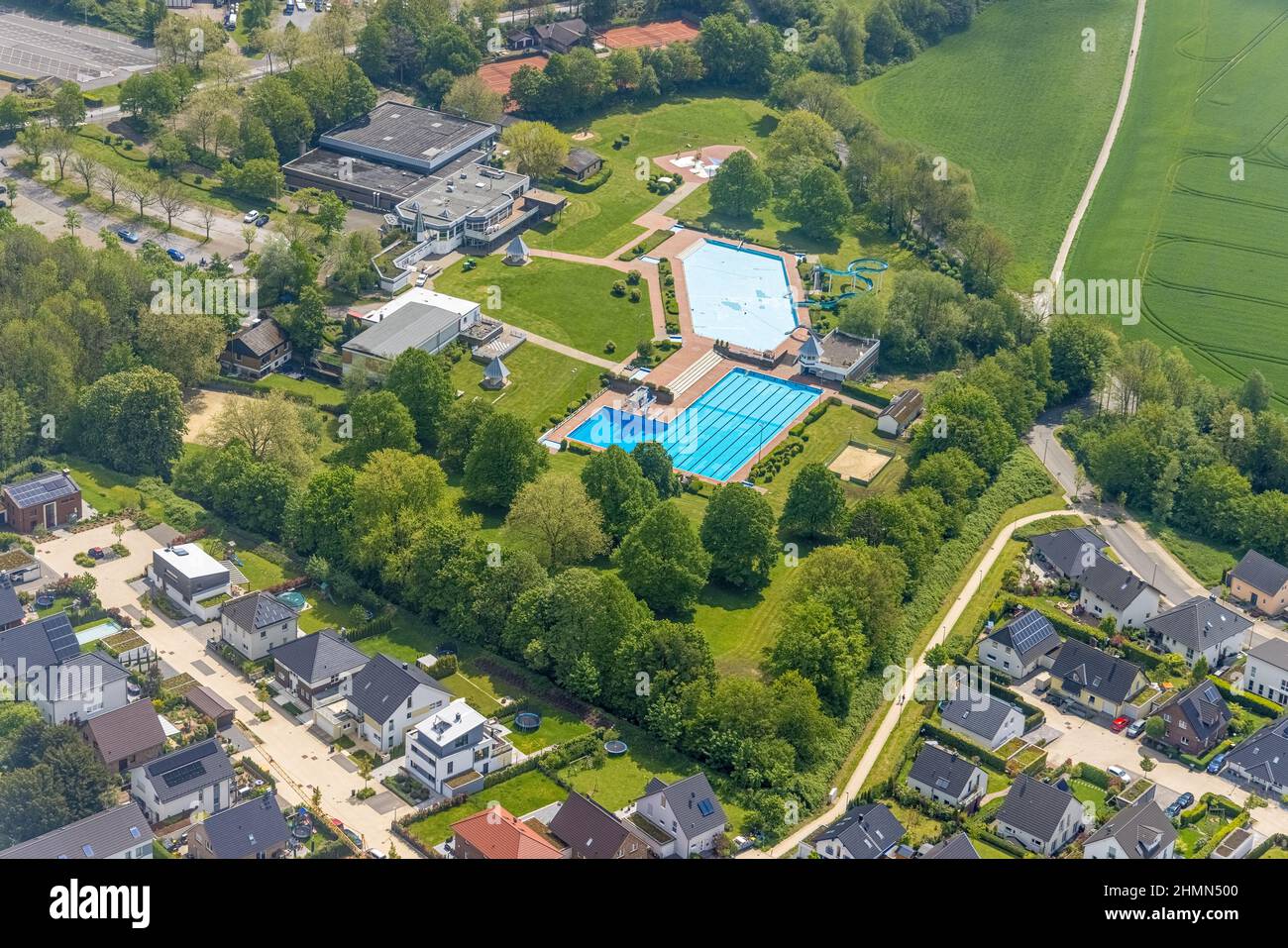 Freibad luftaufnahme hi-res stock photography and images - Alamy