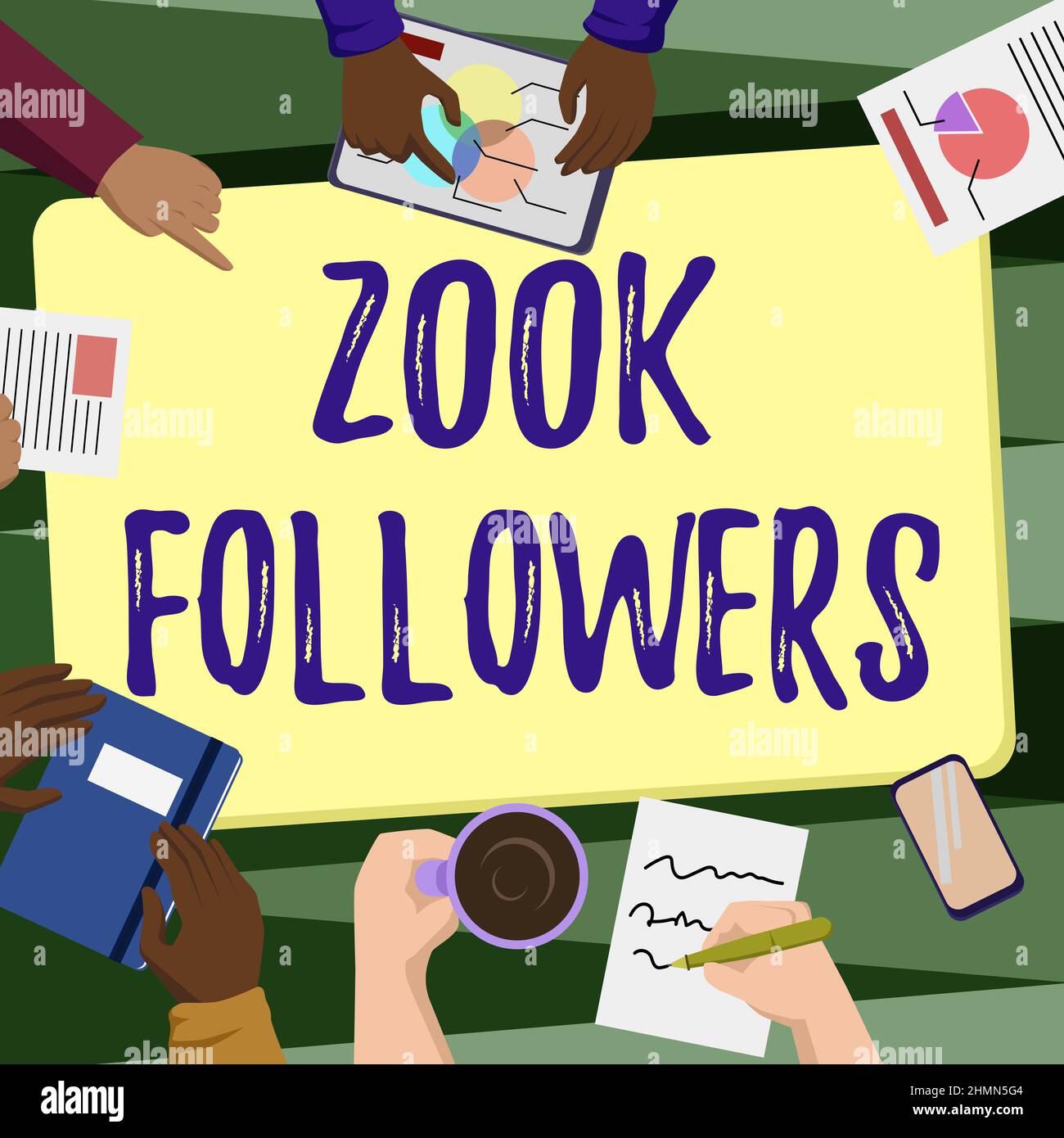 Text sign showing 200K Followers. Business approach number of ...