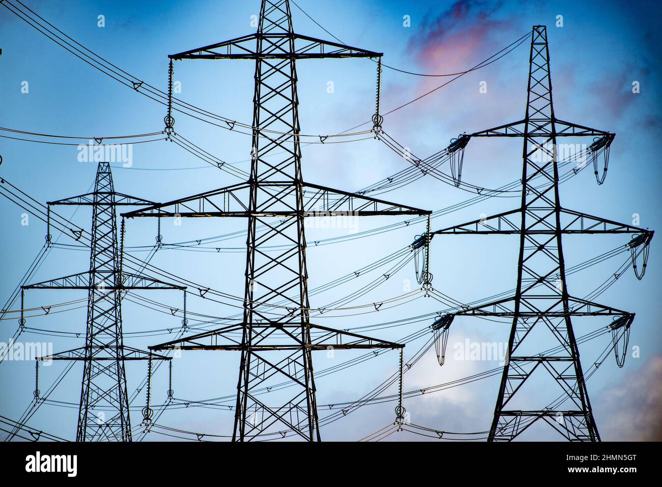 Power lines hi-res stock photography and images - Alamy