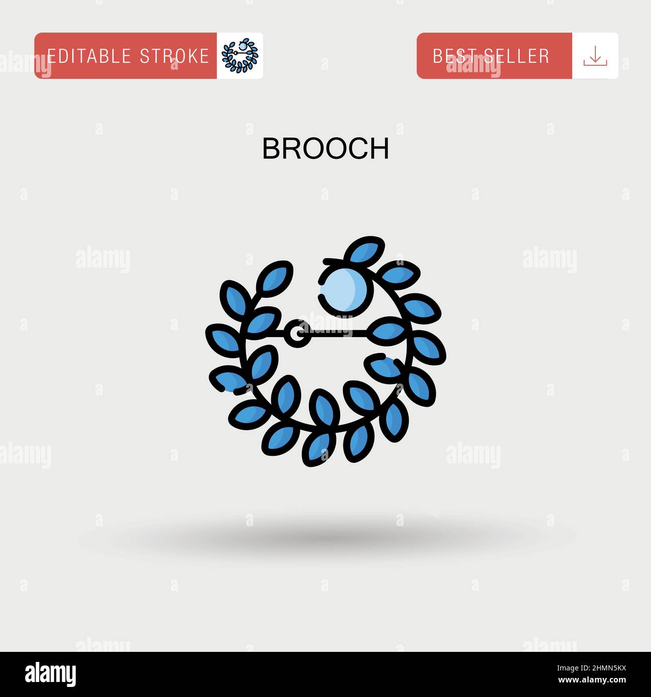 Brooch diamond Stock Vector Images - Alamy