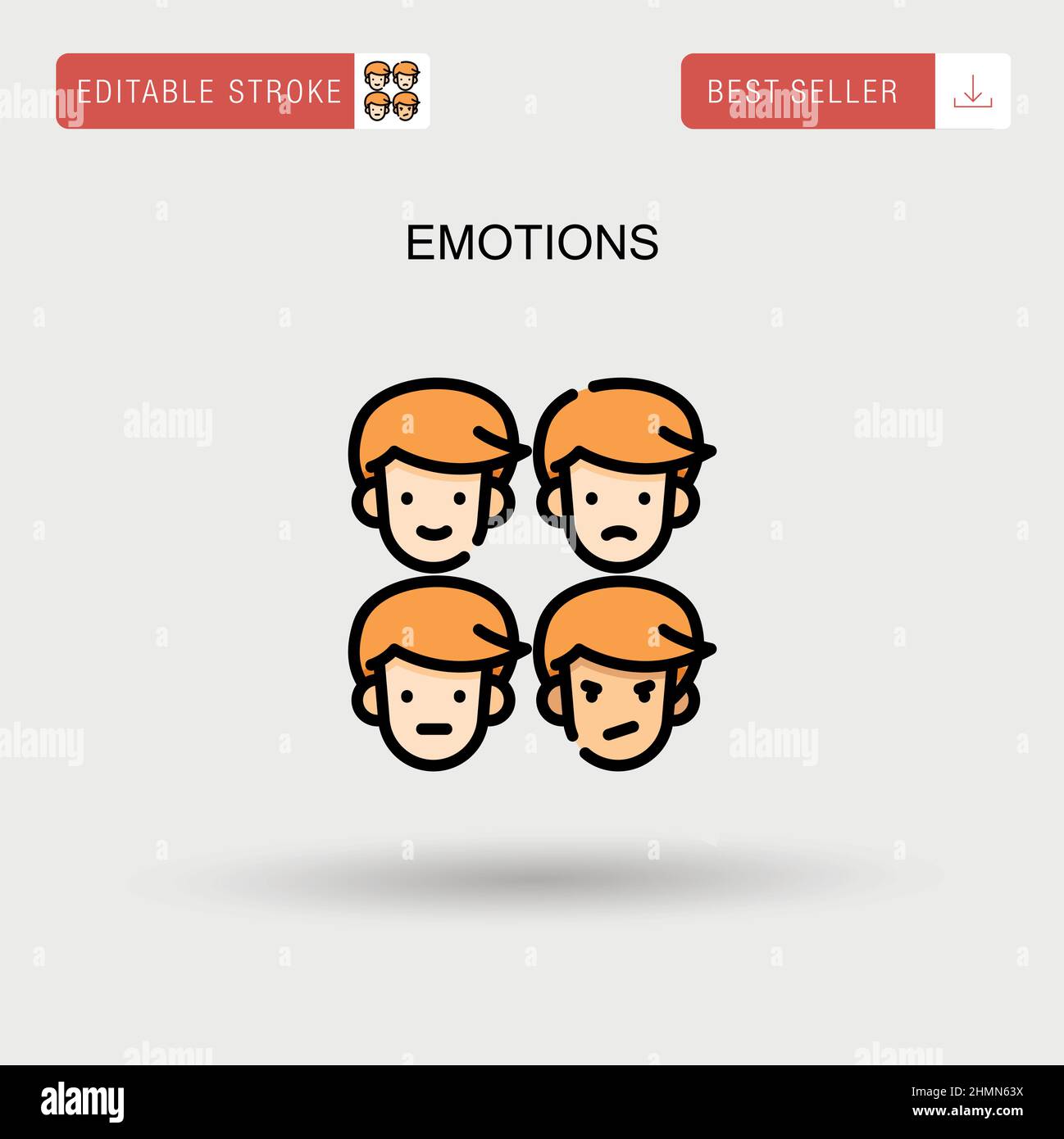 Feeling emotions concept abstract hi-res stock photography and images ...