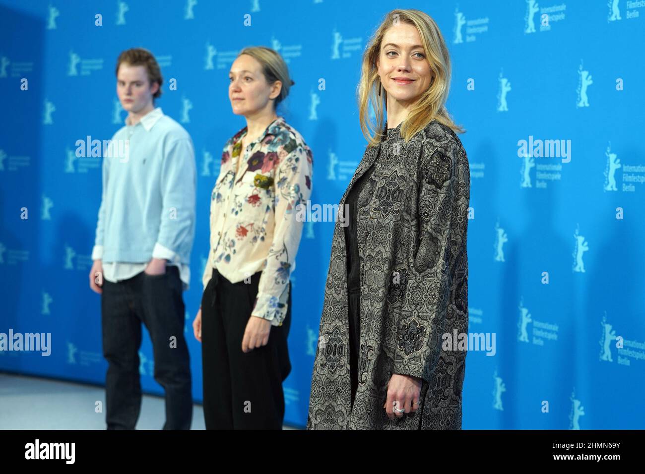 Berlin, Germany. 11th Feb, 2022. The director Isabelle Stever (M) and ...