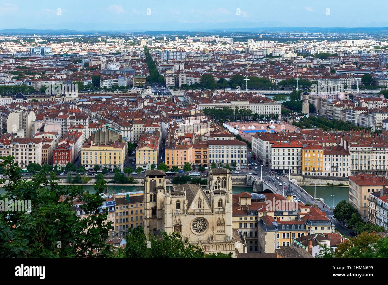 Orange france aerial hi-res stock photography and images - Alamy