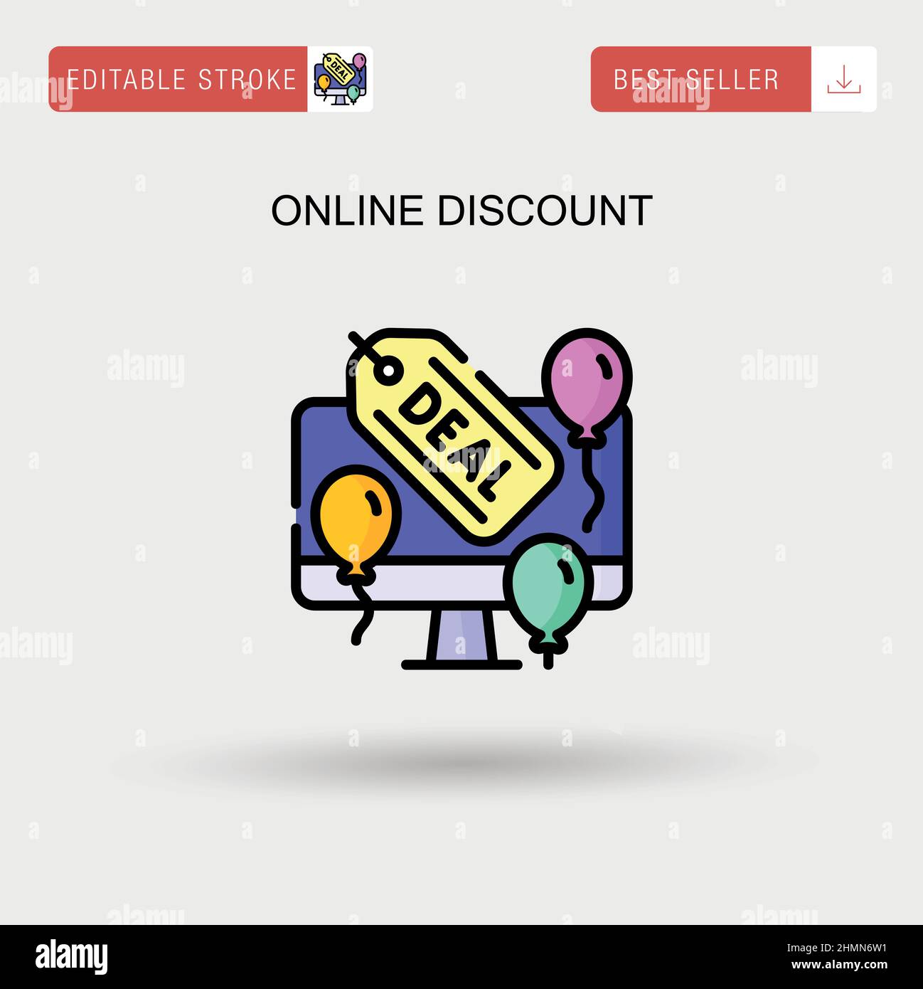 Smart discount shop Stock Vector Images - Alamy