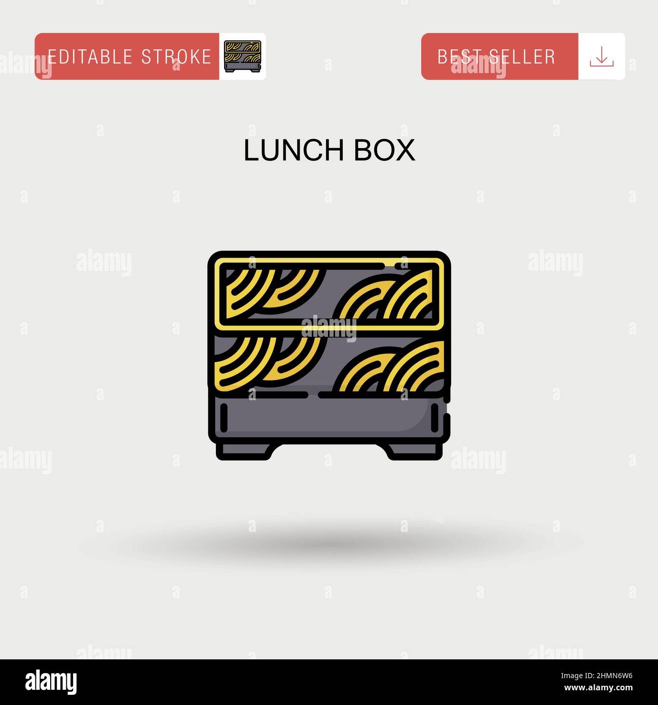 Lunchbox set box food Stock Vector Images - Alamy