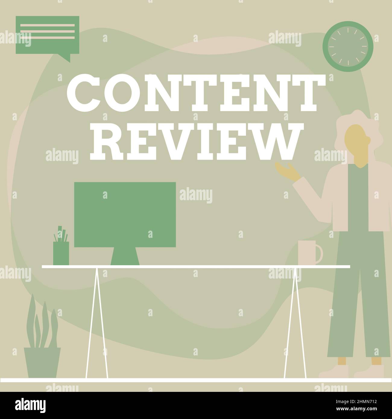 Conceptual display Content Review. Business overview evaluate the ...