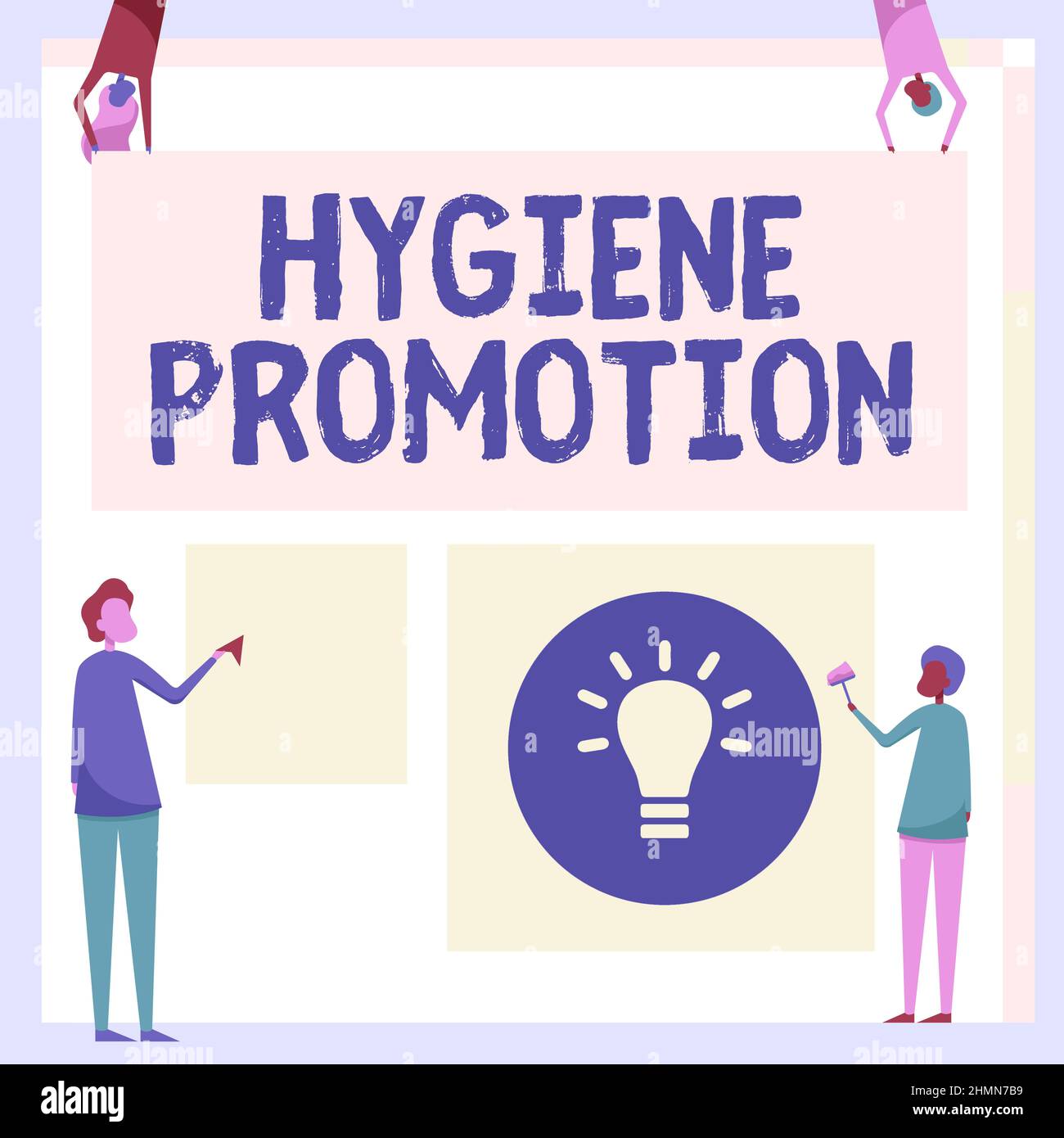 Inspiration showing sign Hygiene Promotion. Business showcase ...