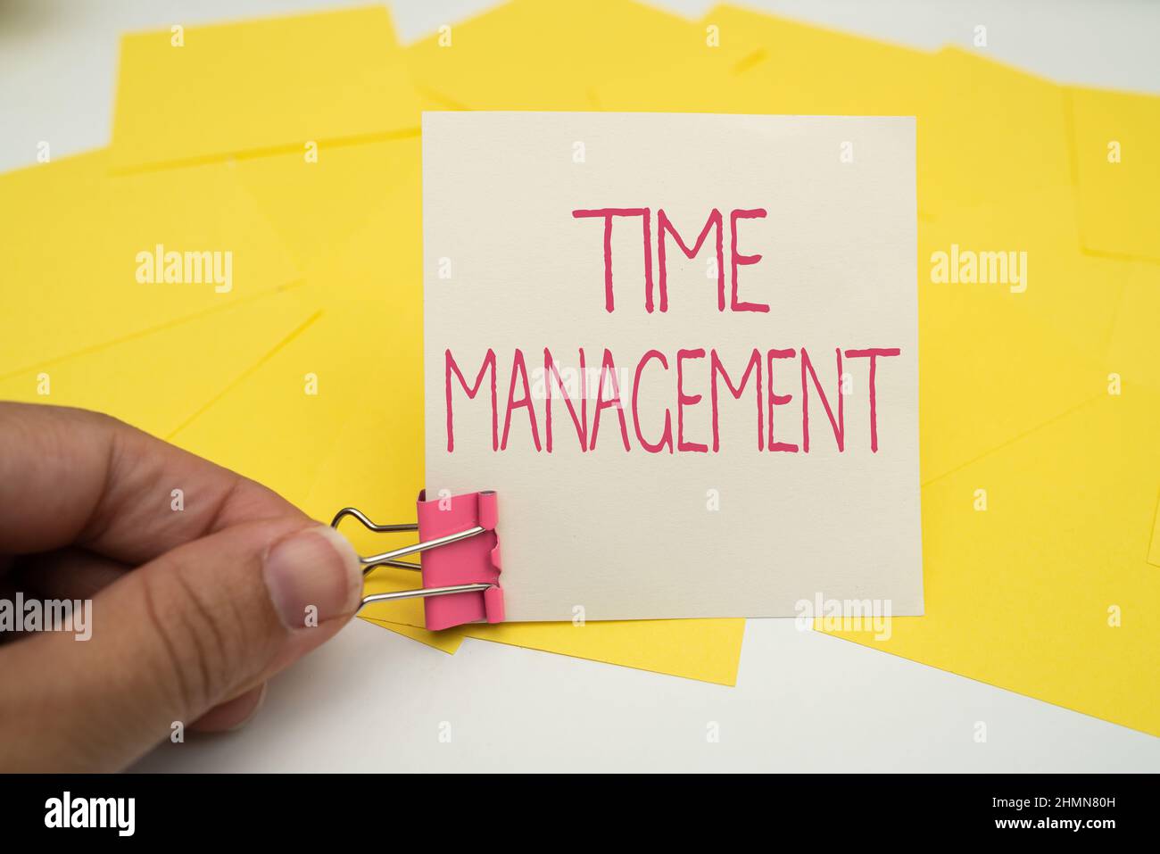 Text sign showing Time Management. Word for Schedule Planned for Job ...