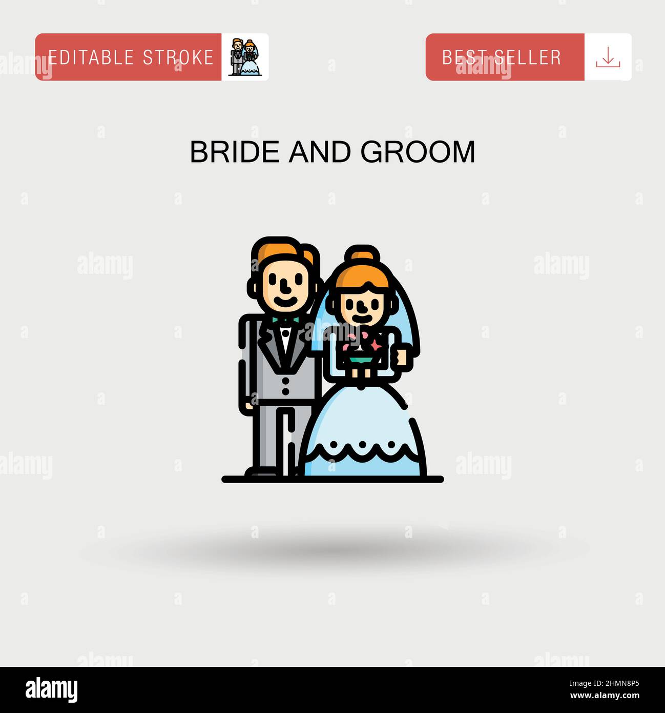 Beautiful groom Stock Vector Images - Alamy