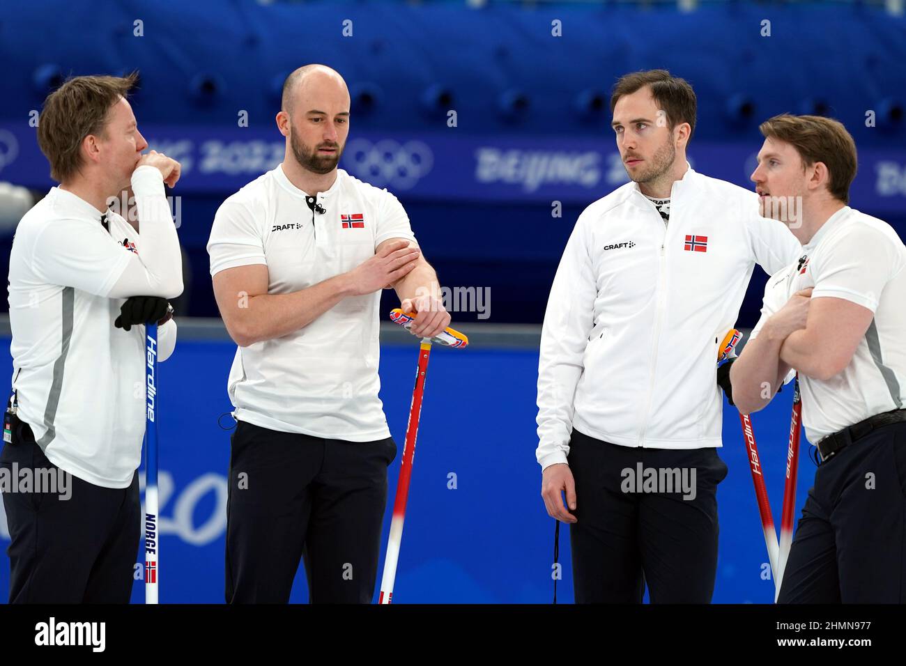 Norway's Torger Nergaard, Markus Hoeiberg, Steffen Walstad and Magnus ...