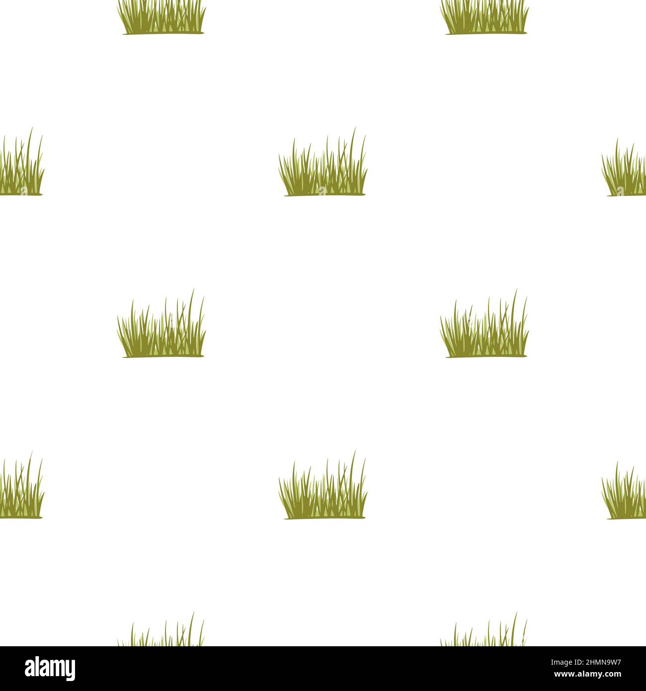 Grass seamless pattern. Background of lawn. Repeated texture in flat ...