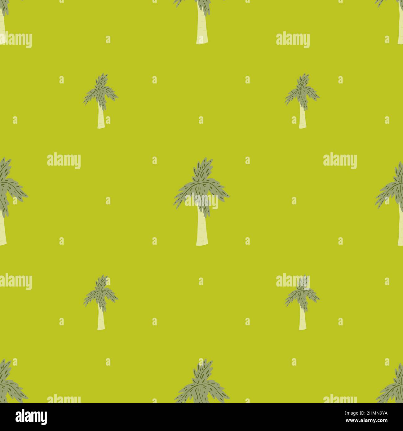 Palm tree seamless pattern. Tropical background . Repeated texture in ...
