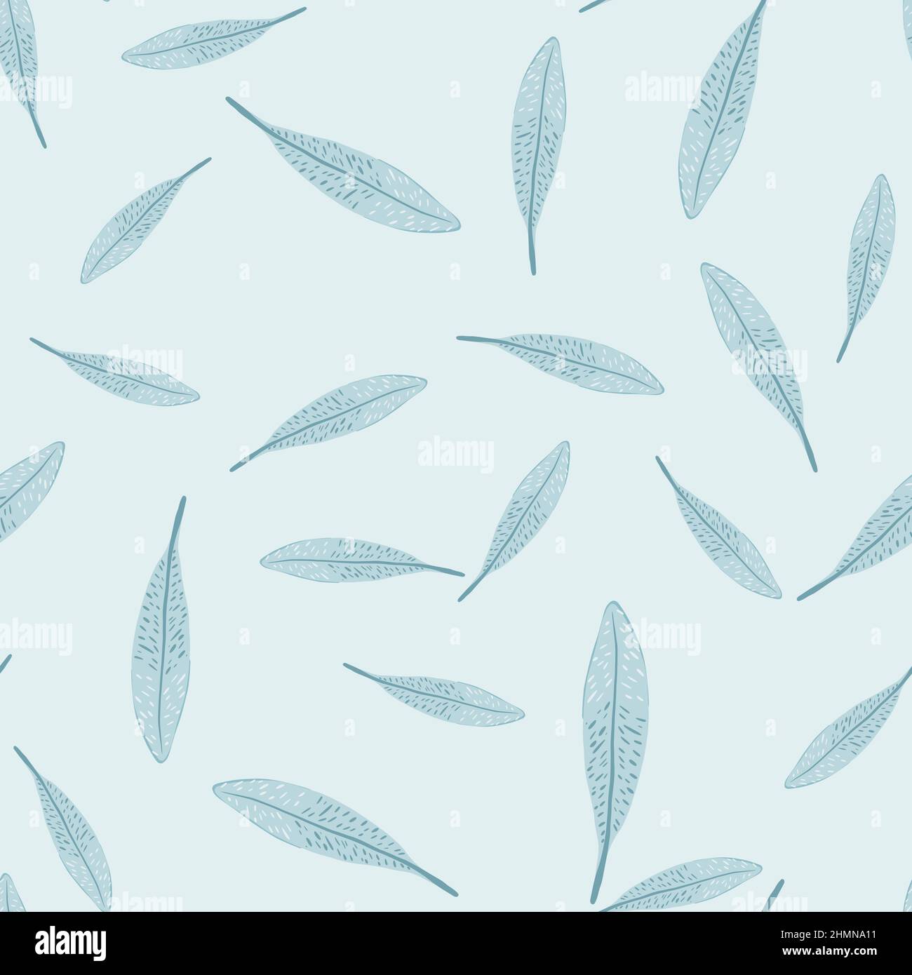Feathers seamless pattern. Background feather of bird. Repeated texture ...