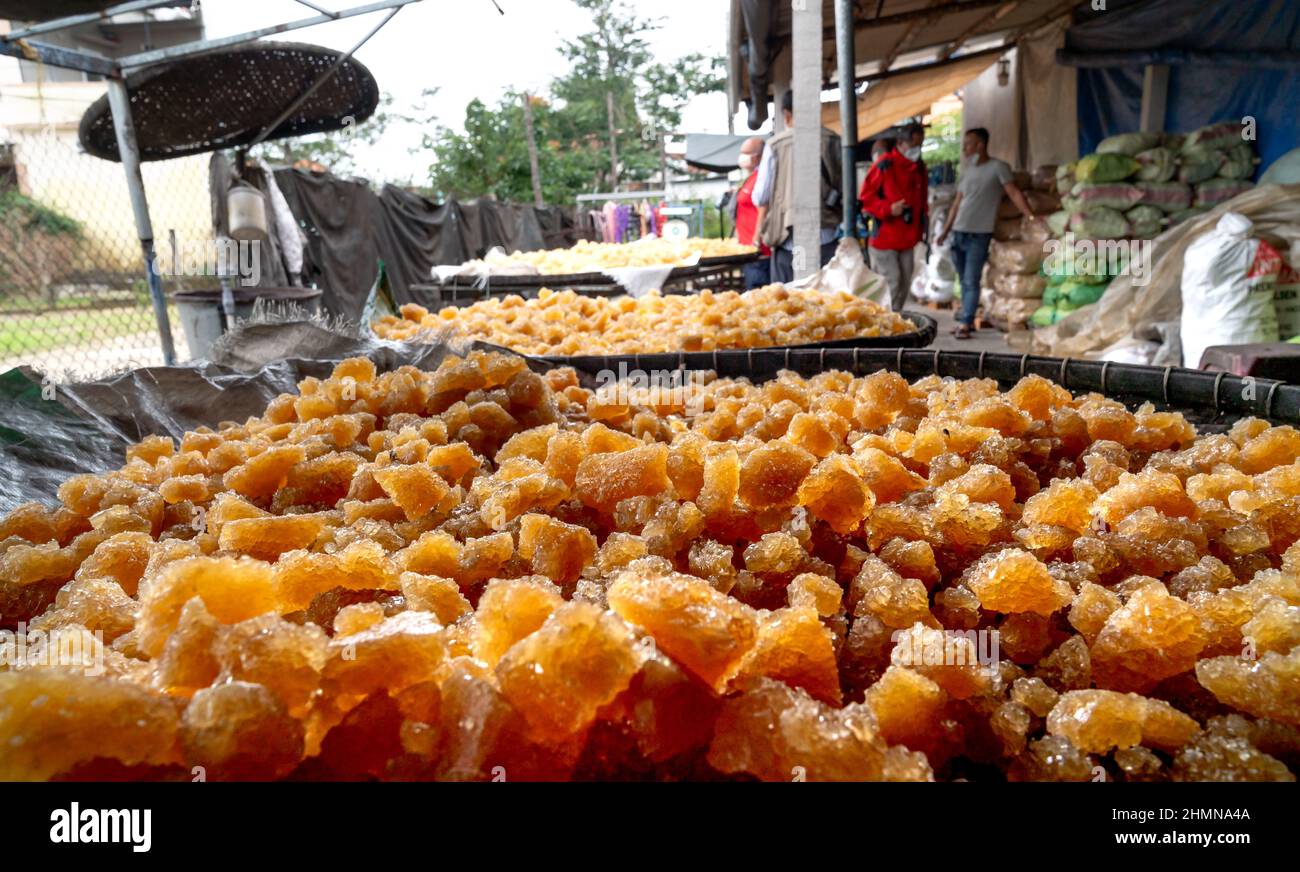 Manual sugar furnace, Quang Ngai province, Vietnam - January 1, 2022 ...