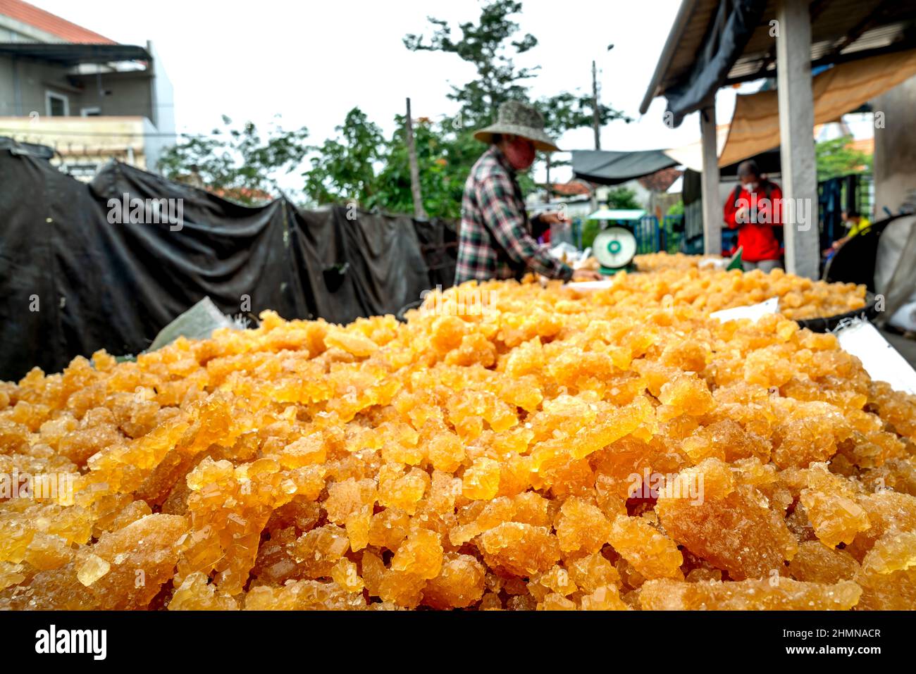Manual sugar furnace, Quang Ngai province, Vietnam - January 1, 2022 ...