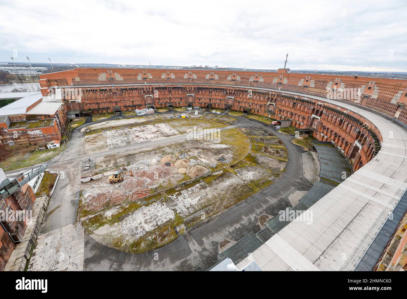 Nuremberg, Germany. 11th Feb, 2022. The inner courtyard of the Congress ...