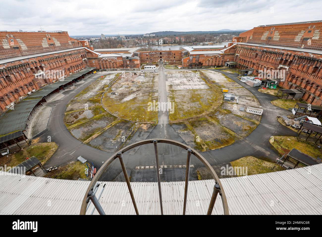 Nuremberg, Germany. 11th Feb, 2022. The inner courtyard of the Congress ...