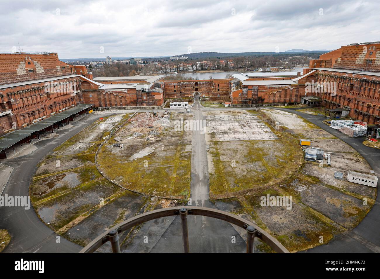 Nuremberg, Germany. 11th Feb, 2022. The inner courtyard of the Congress ...