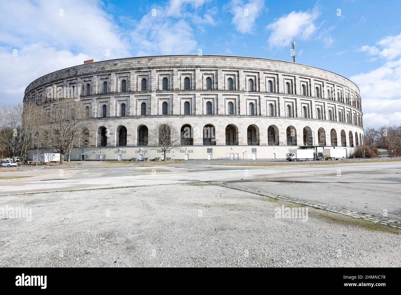 Nuremberg, Germany. 11th Feb, 2022. Congress Hall building on the ...