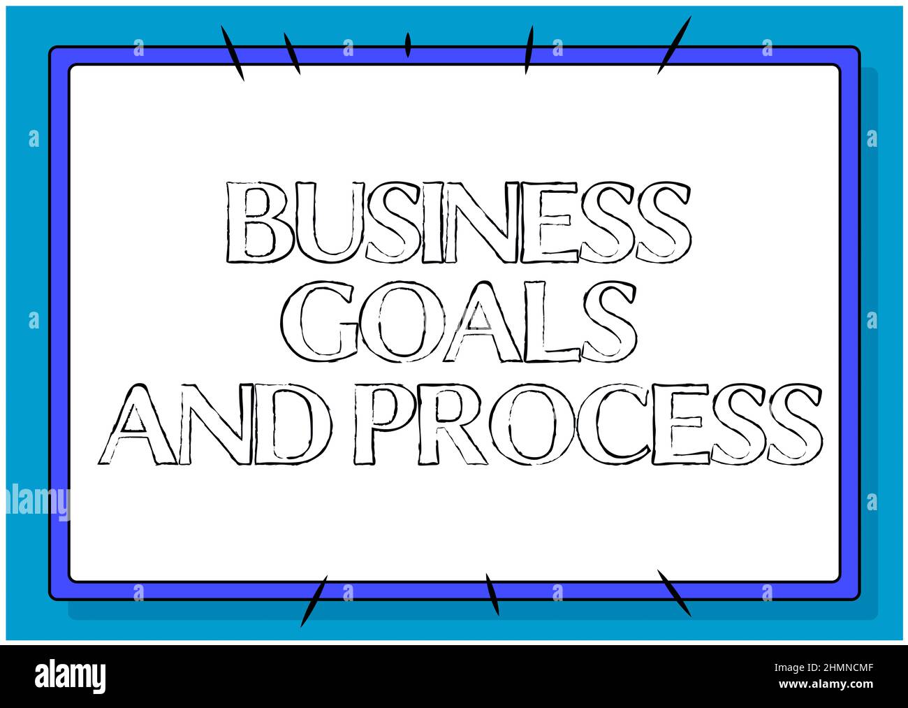 Conceptual display Business Goals And Process. Business overview ...
