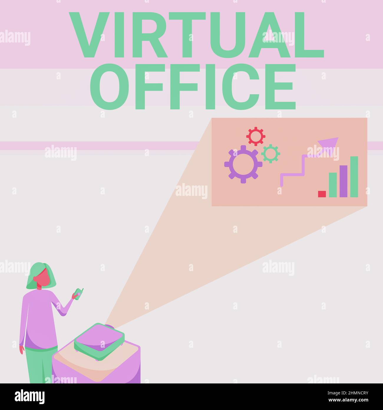 Writing displaying text Virtual Office. Internet Concept part of ...