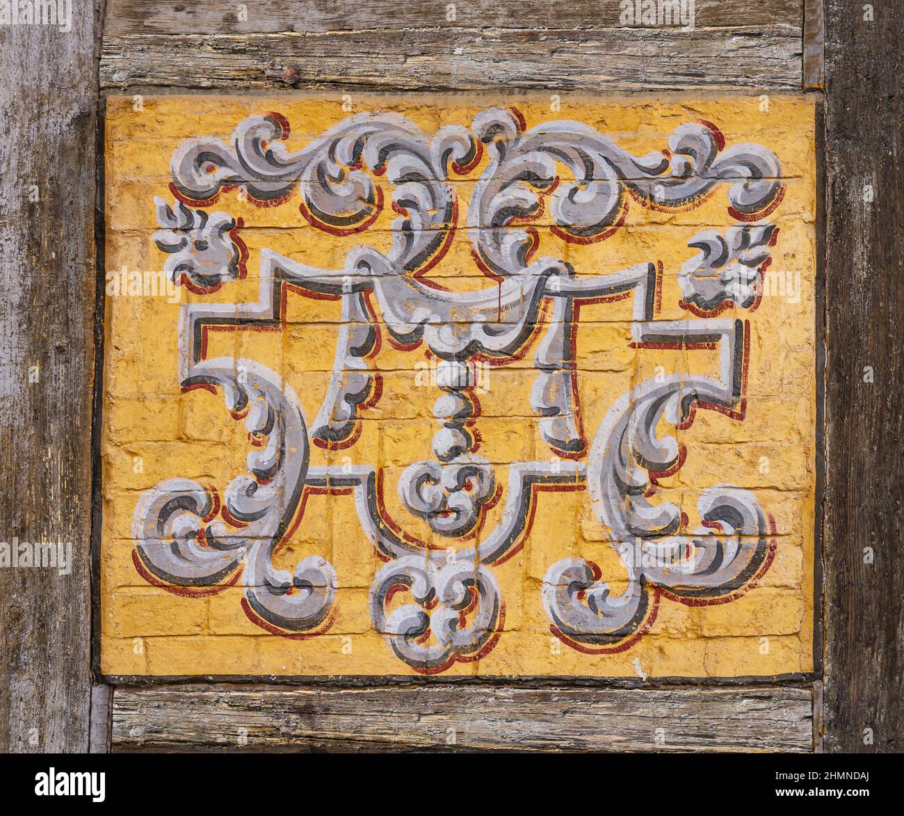 Timber frame framed half timbered half timbered hi-res stock ...