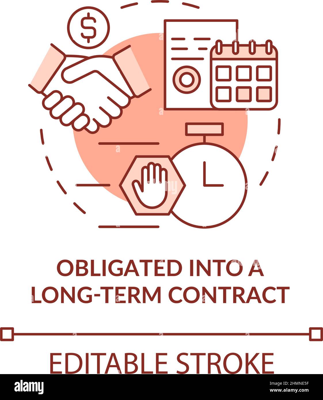 Commercial lease agreement Stock Vector Images - Alamy
