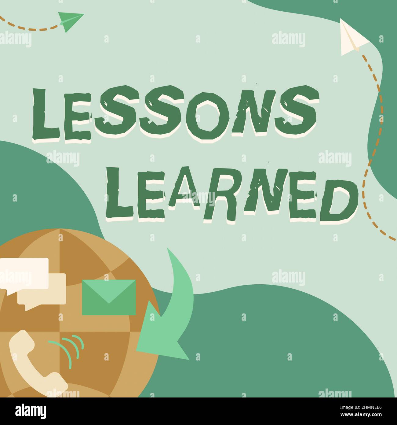 Sign displaying Lessons Learned. Business showcase Promote share and ...