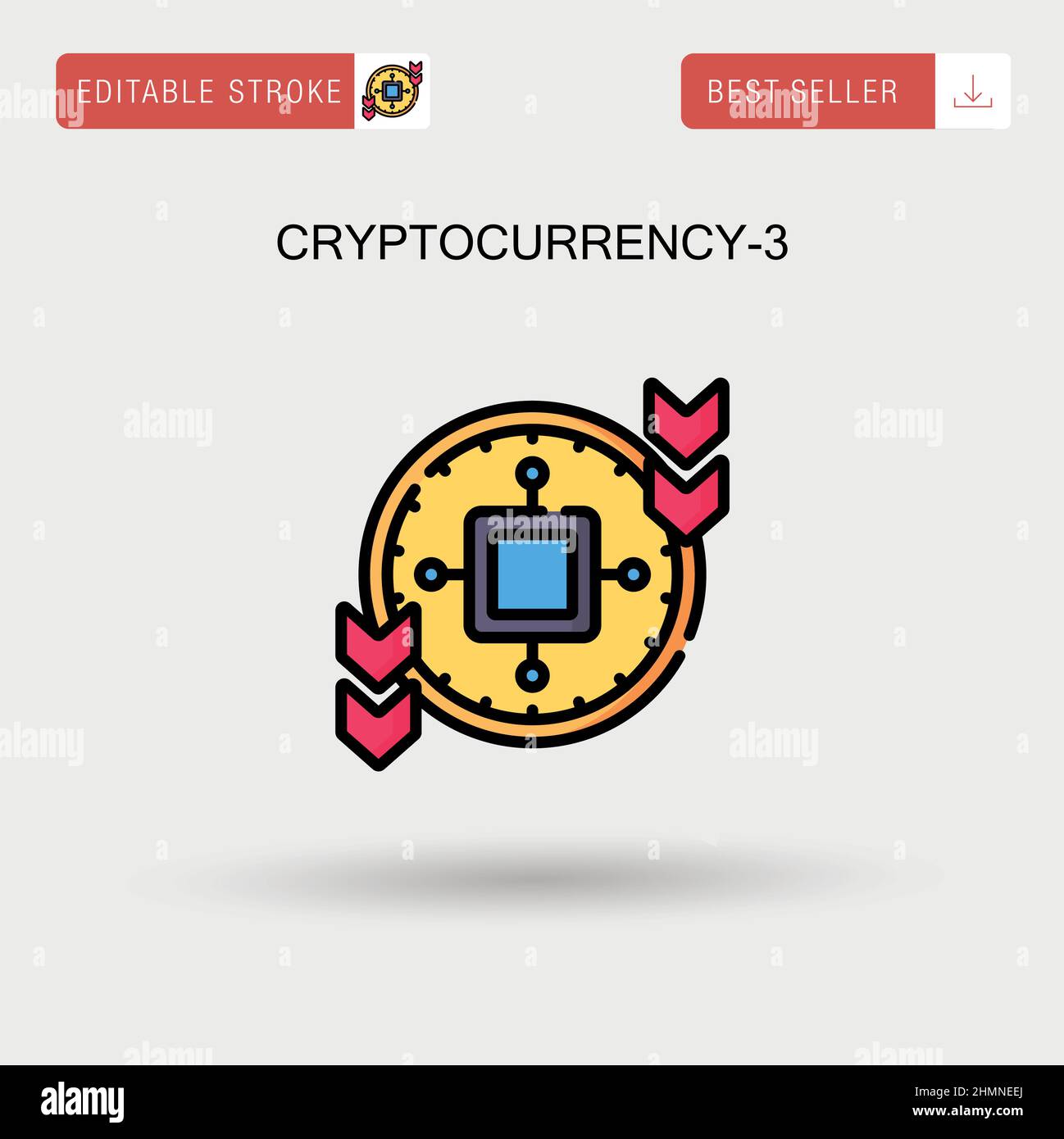 Cryptocurrency banner Stock Vector Images - Alamy