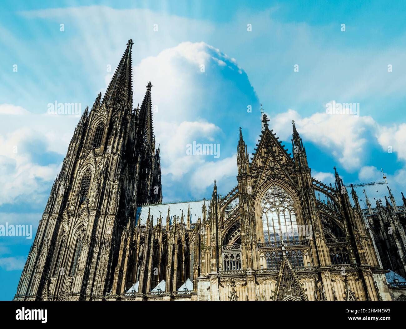 Cologne Cathedral, monument of German Catholicism and Gothic ...
