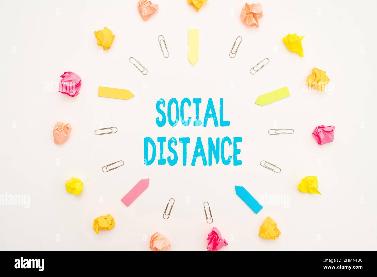 Writing displaying text Social Distance. Word Written on maintaining a ...