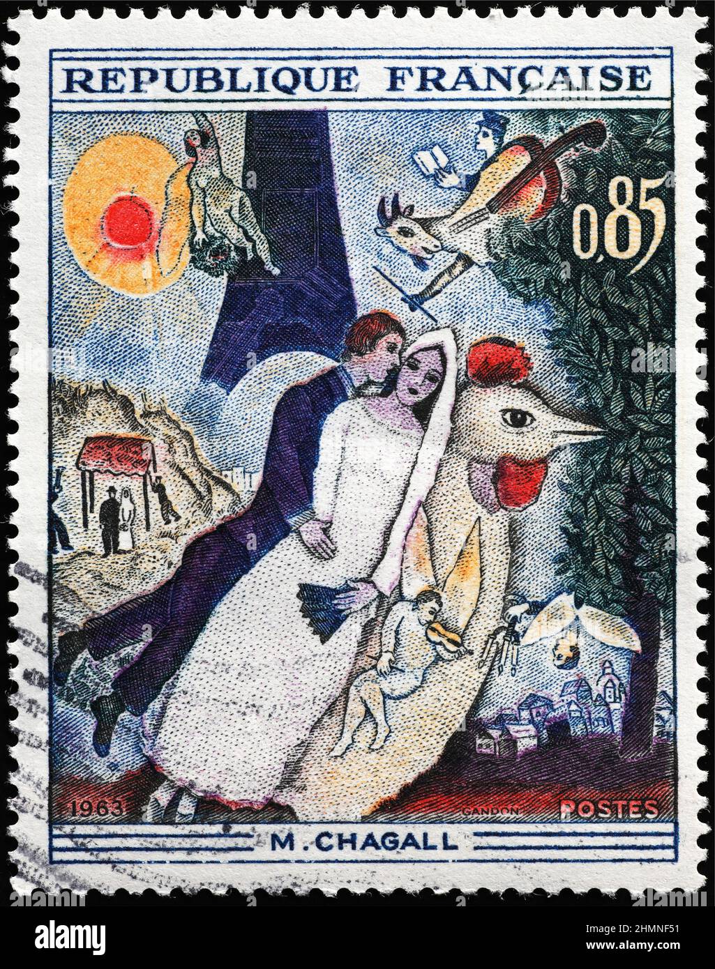 Chagall painting hi-res stock photography and images - Alamy