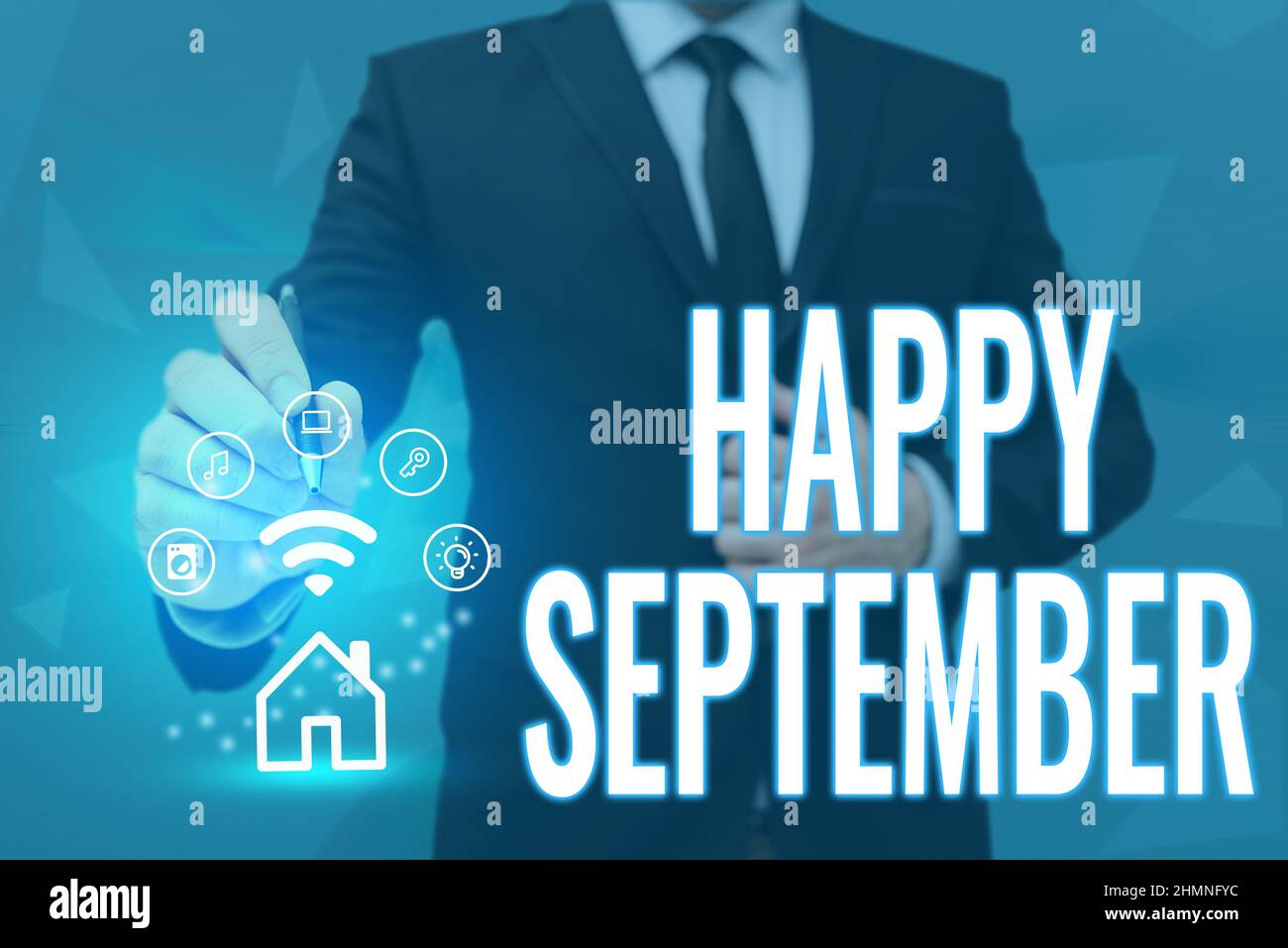 Inspiration showing sign Happy September. Word Written on welcoming the ...