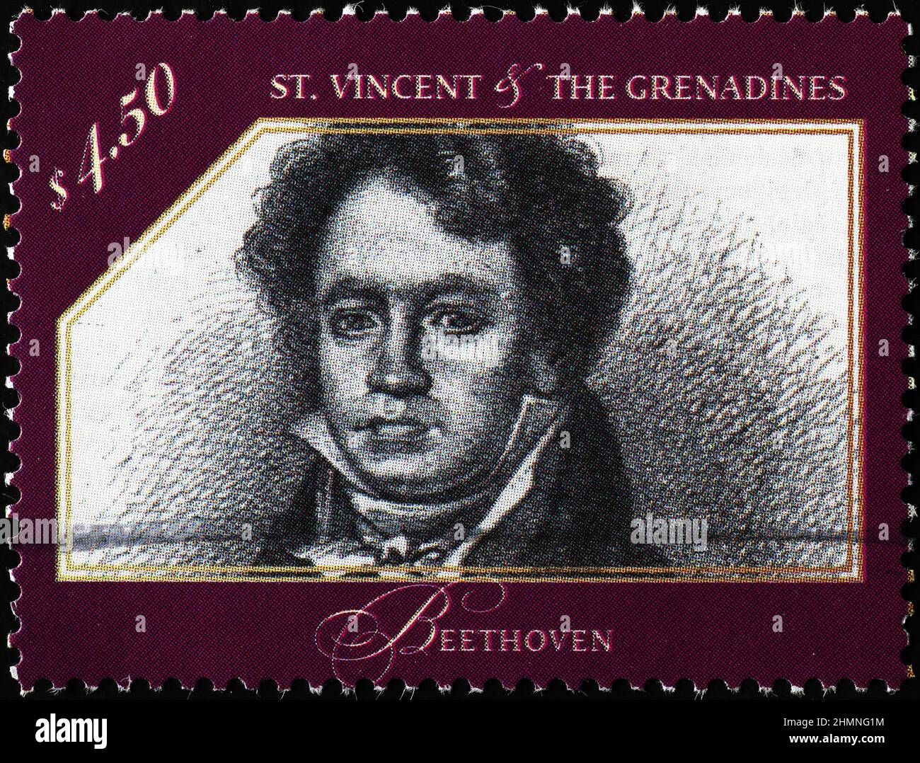 Letter composer ludwig van beethoven hi-res stock photography and ...