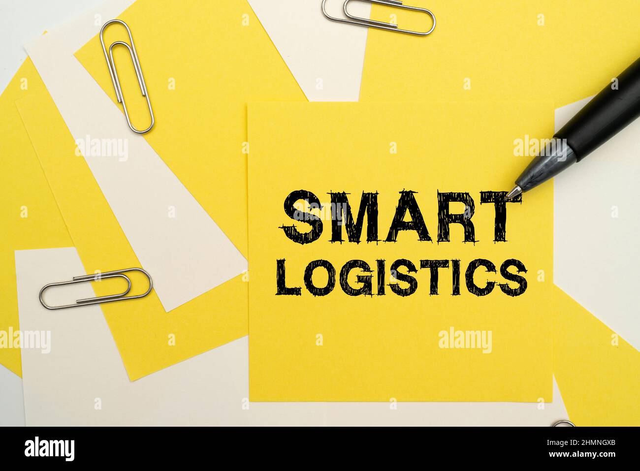 Text showing inspiration Smart Logistics. Concept meaning integration ...