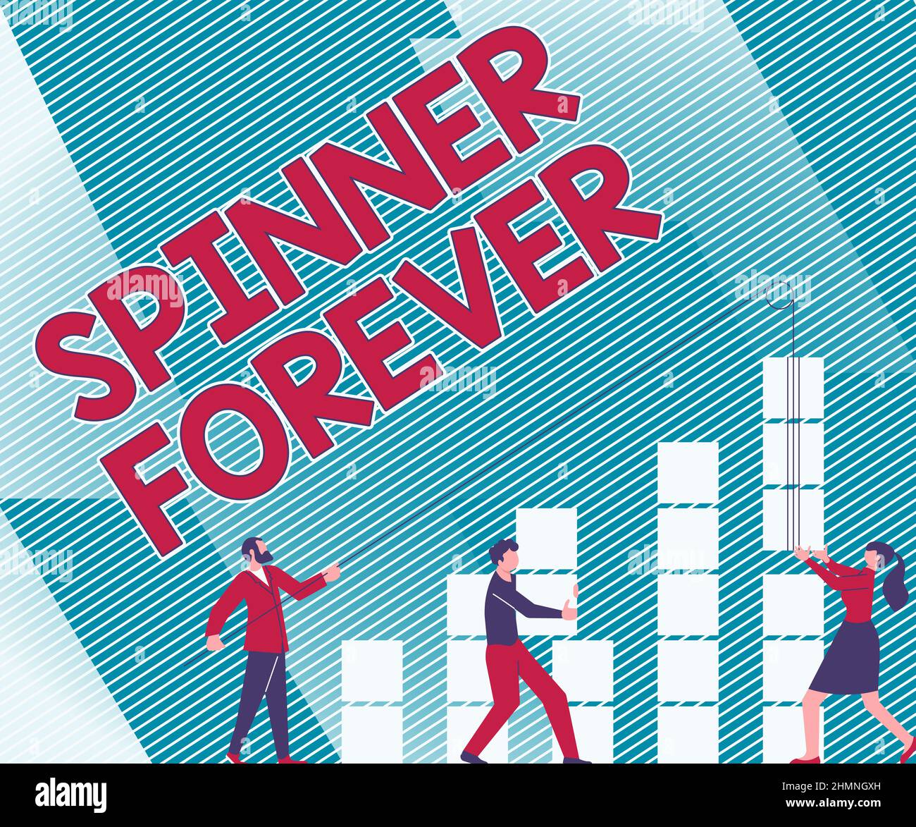 Conceptual display Spinner Forever. Conceptual photo stress reliever ...