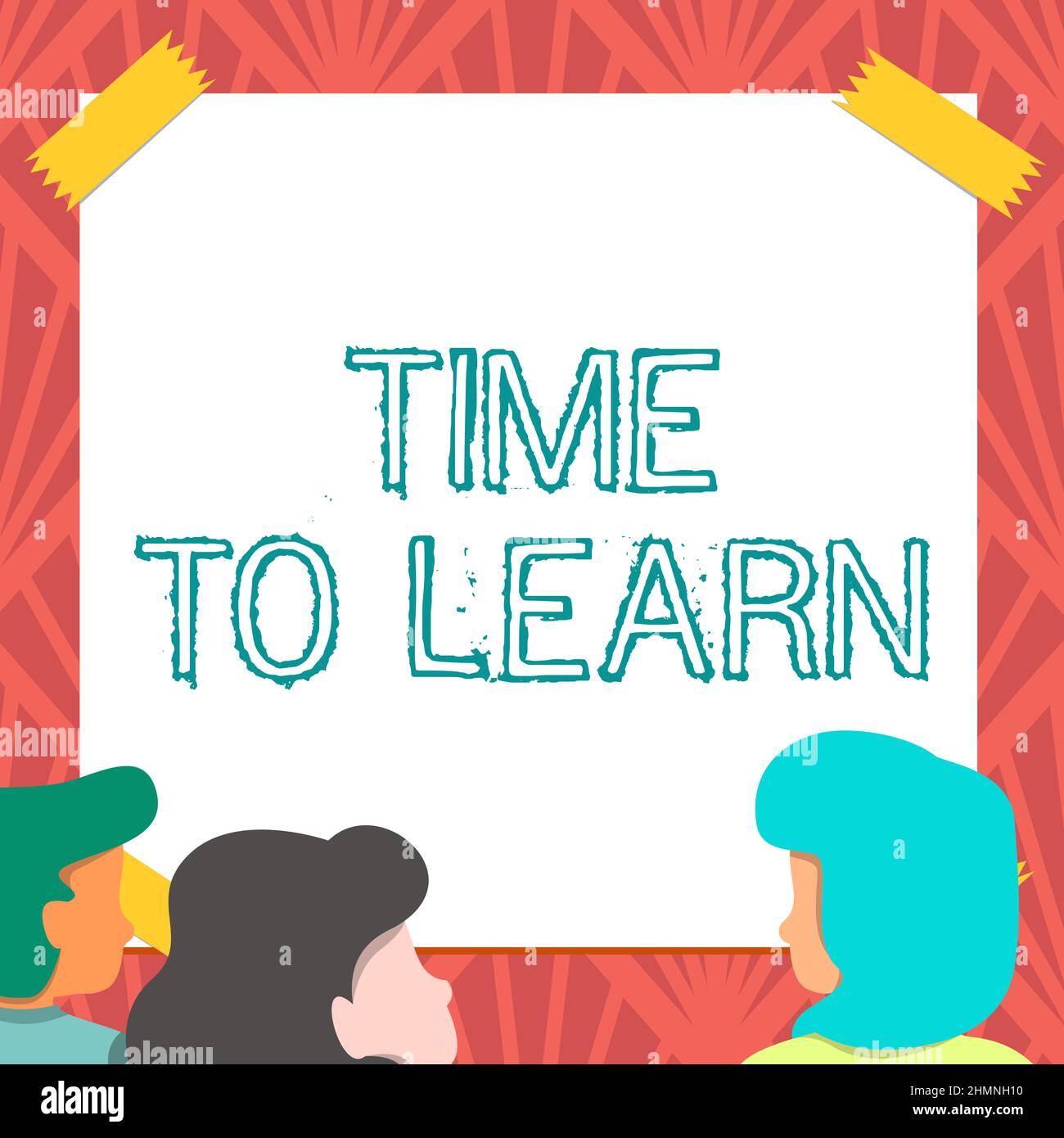 Handwriting text Time To Learn. Business concept Obtain new knowledge ...