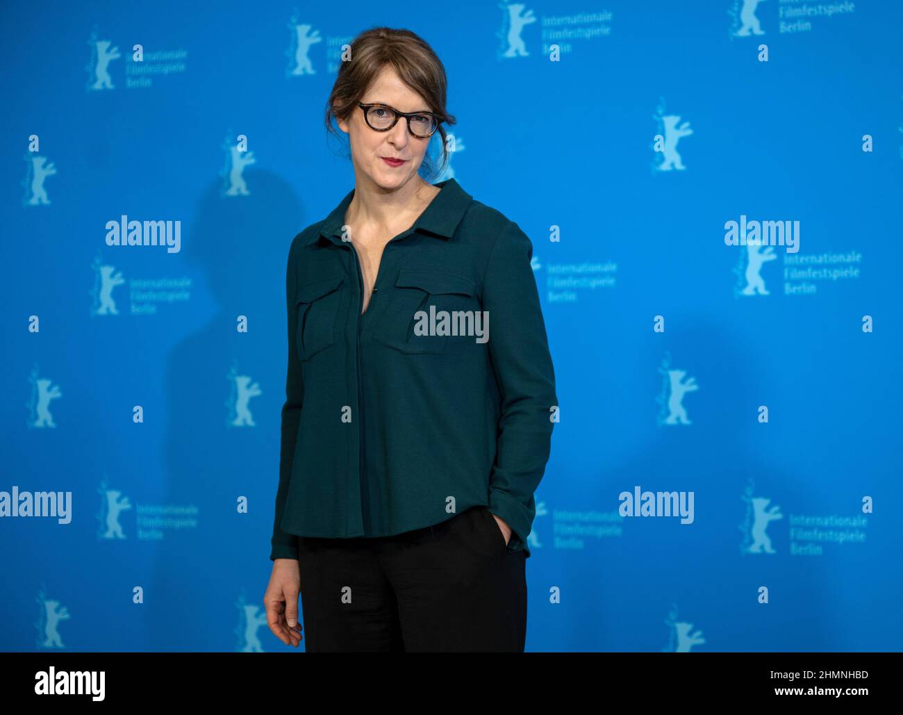 Berlin, Germany. 11th Feb, 2022. Director Ursula Meier at the photo ...