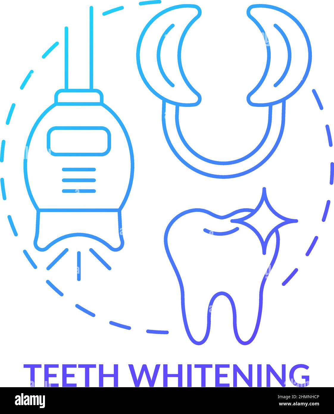 Bleaching procedure Stock Vector Images - Alamy