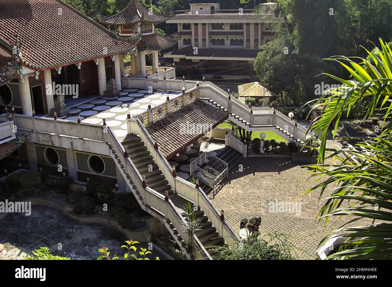 Cultural Ma-cho temple in San Fernando on the island Luzon on the ...