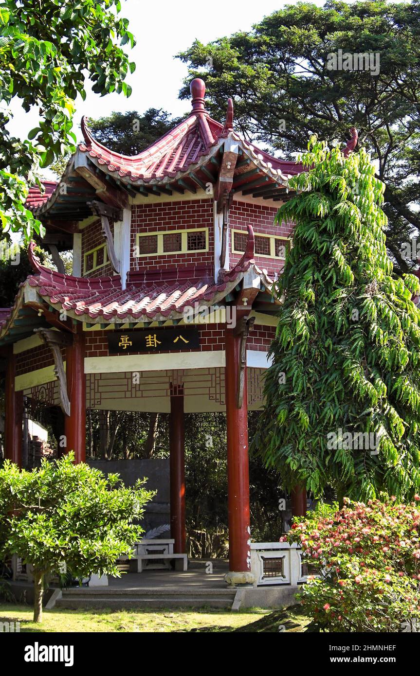 Cultural Ma-cho temple in San Fernando on the island Luzon on the ...