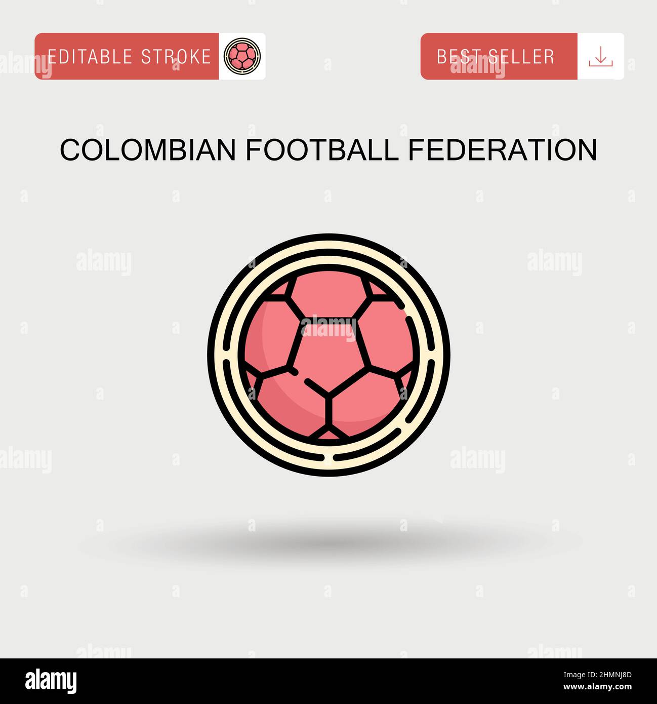Colombian football federation Stock Vector Images - Alamy