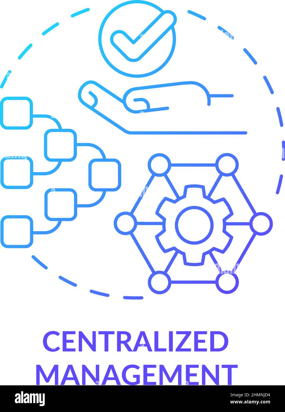 Centralized database Stock Vector Images - Alamy