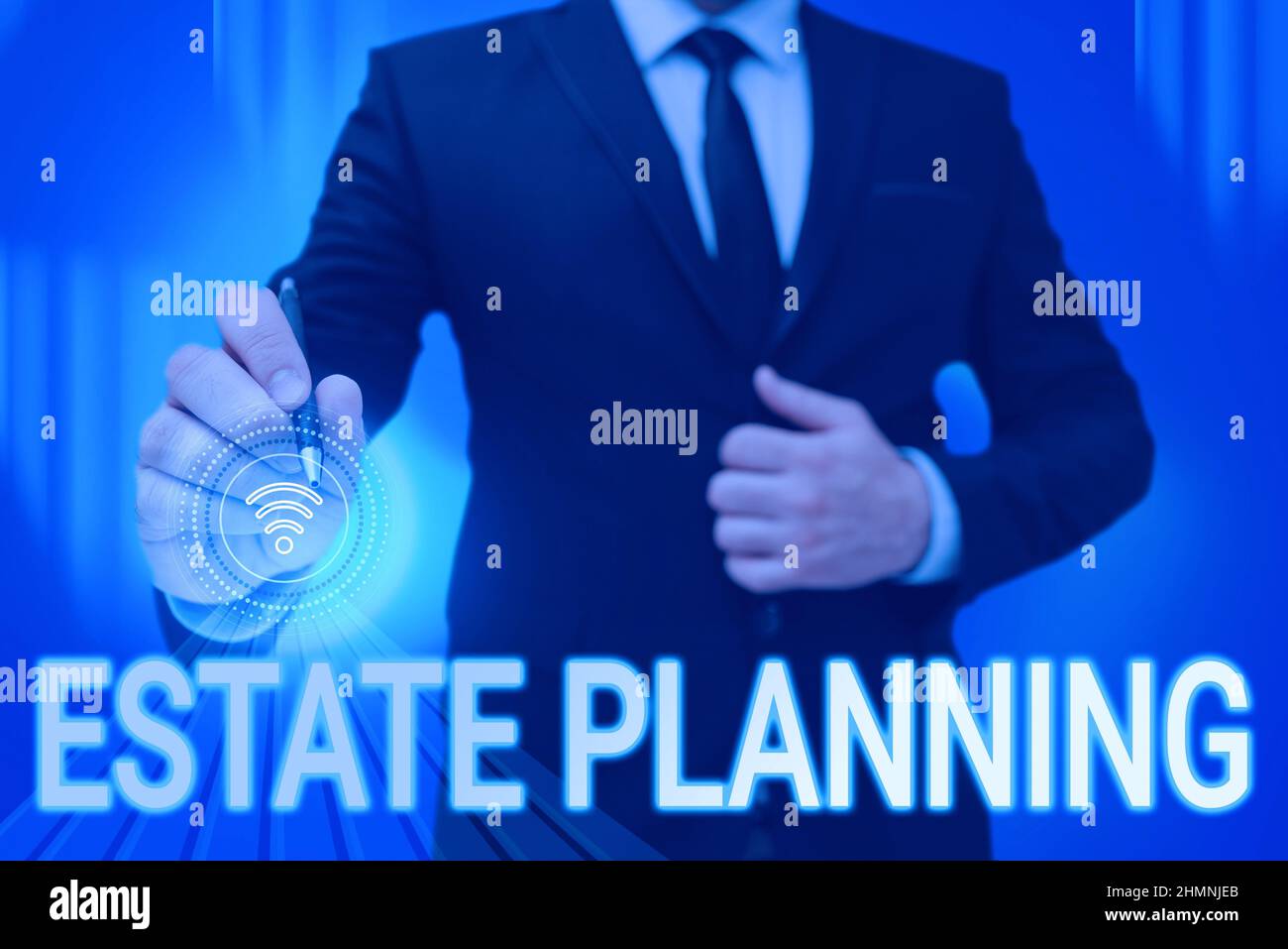 Inspiration showing sign Estate Planning. Business concept The ...