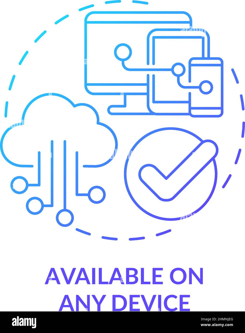 Any device access Stock Vector Images - Alamy