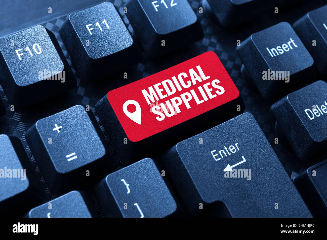 Hand writing sign Medical Supplies. Business idea Items necessary for ...